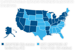 current-status-of-state-medicaid-expansion_map | KFF