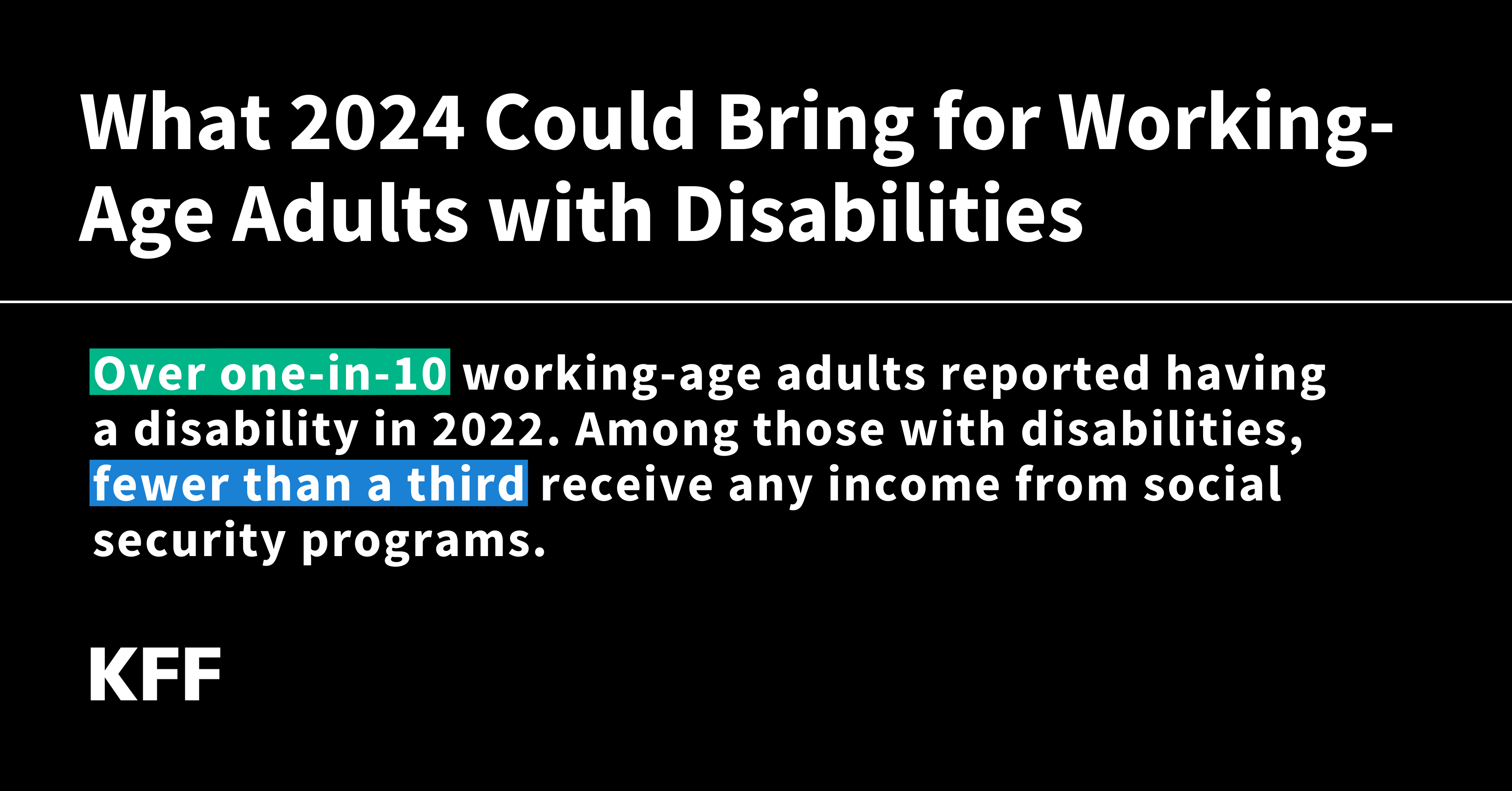 Working-Age Adults with Disabilities Living in the Community ...