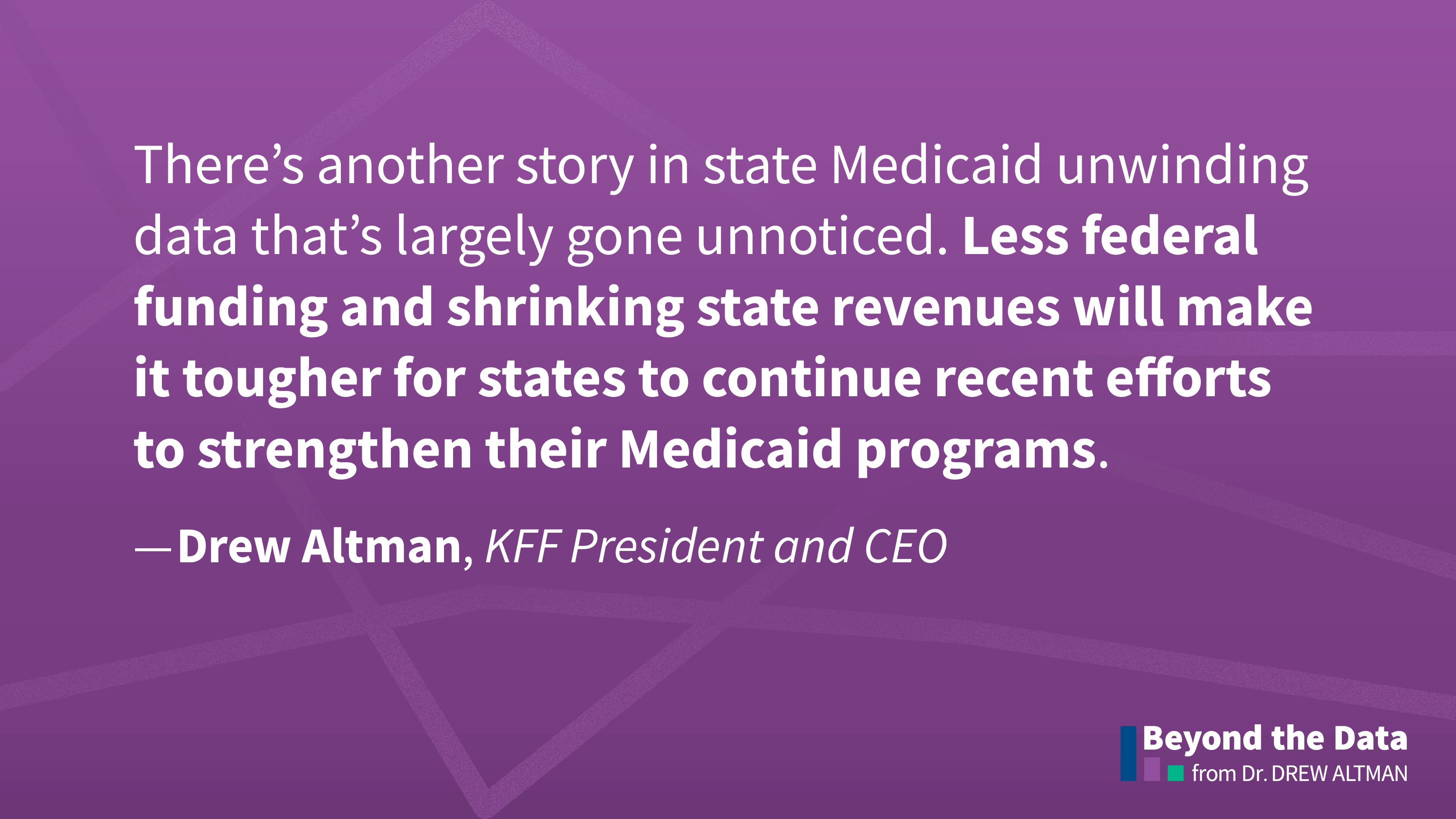 The Shifting Sands for State Medicaid Programs Lurking in Our Data | KFF