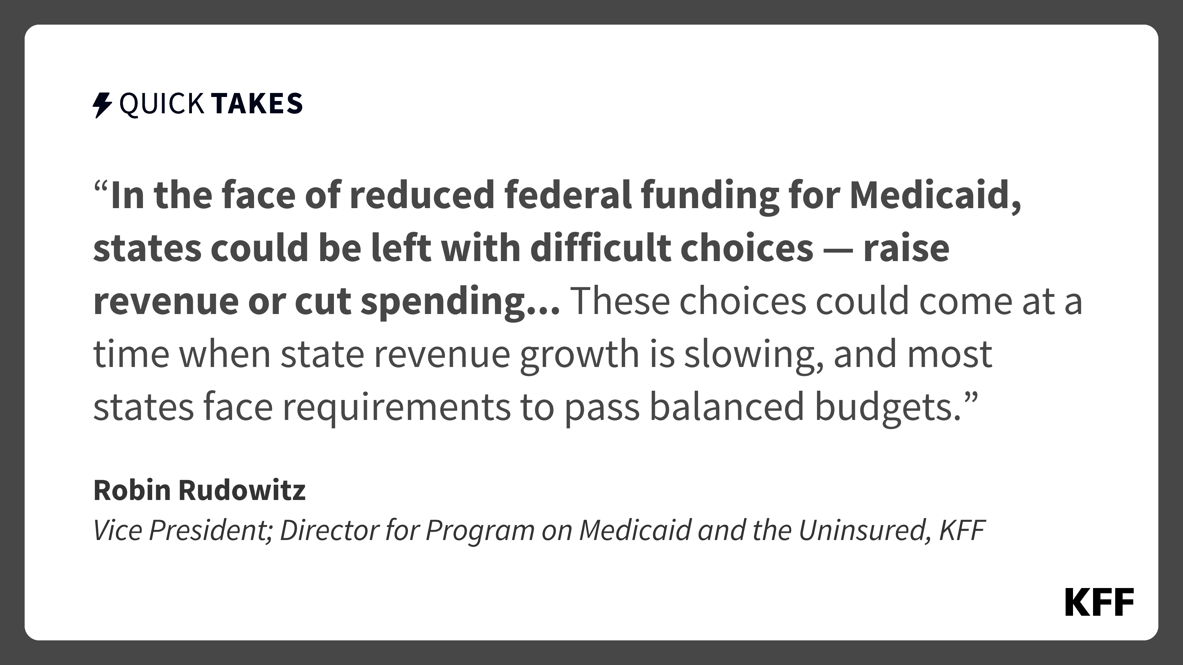 As Governors Meet in D.C., Possible Federal Medicaid Cuts Loom as Big ...