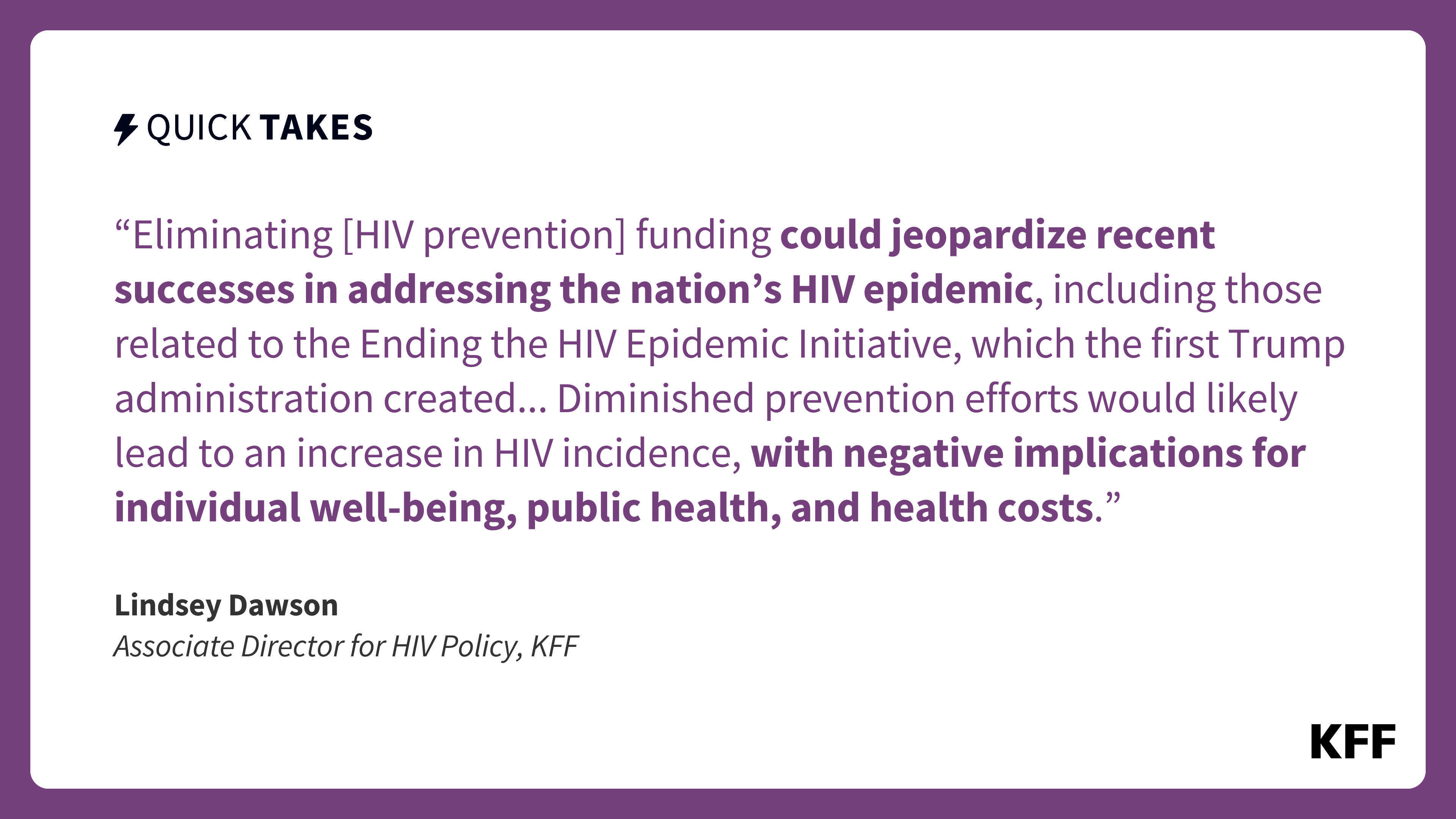 Cutting HIV Prevention Funding at CDC: What Would it Mean? | KFF