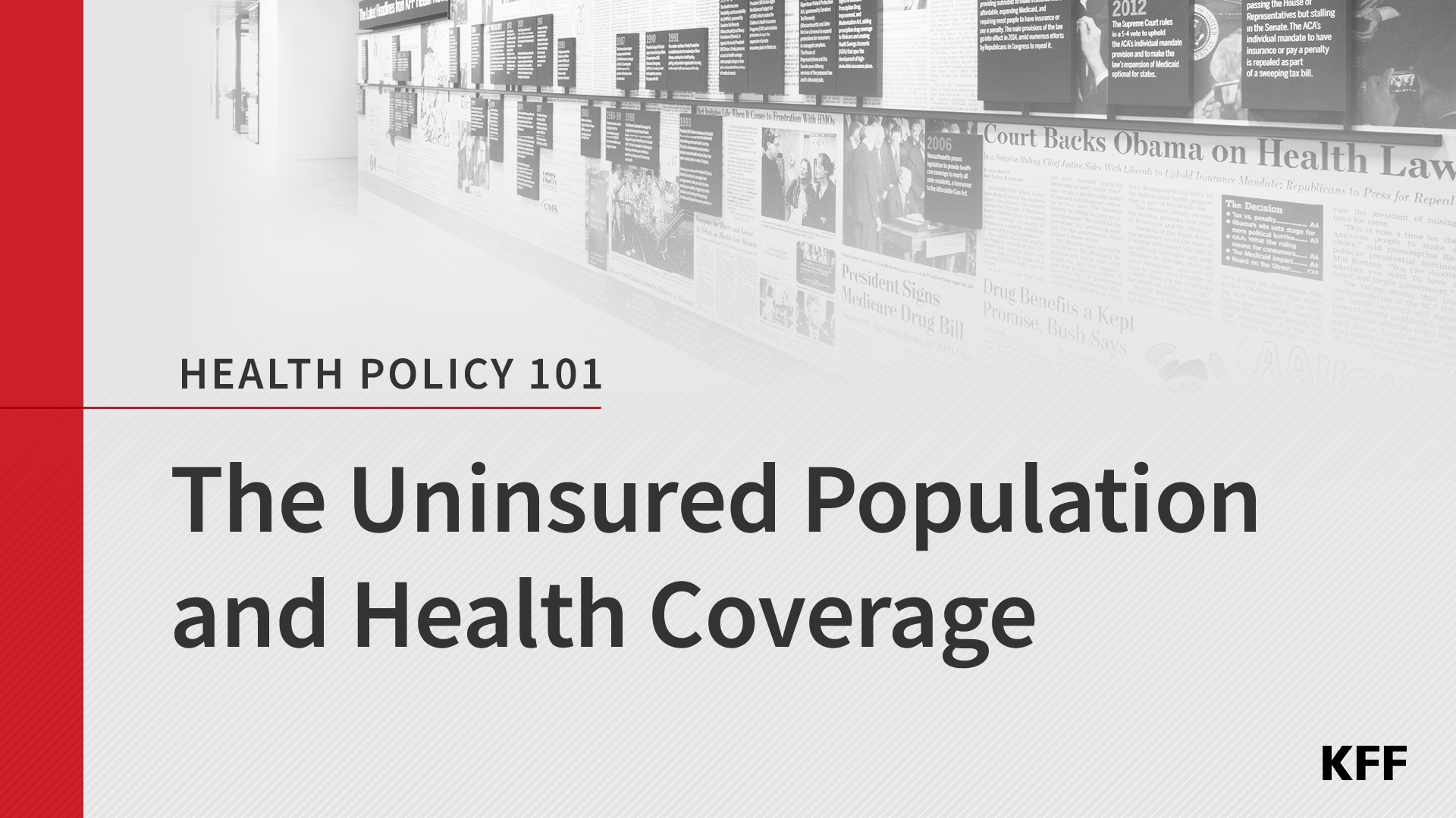 The Uninsured Population and Health Coverage | KFF