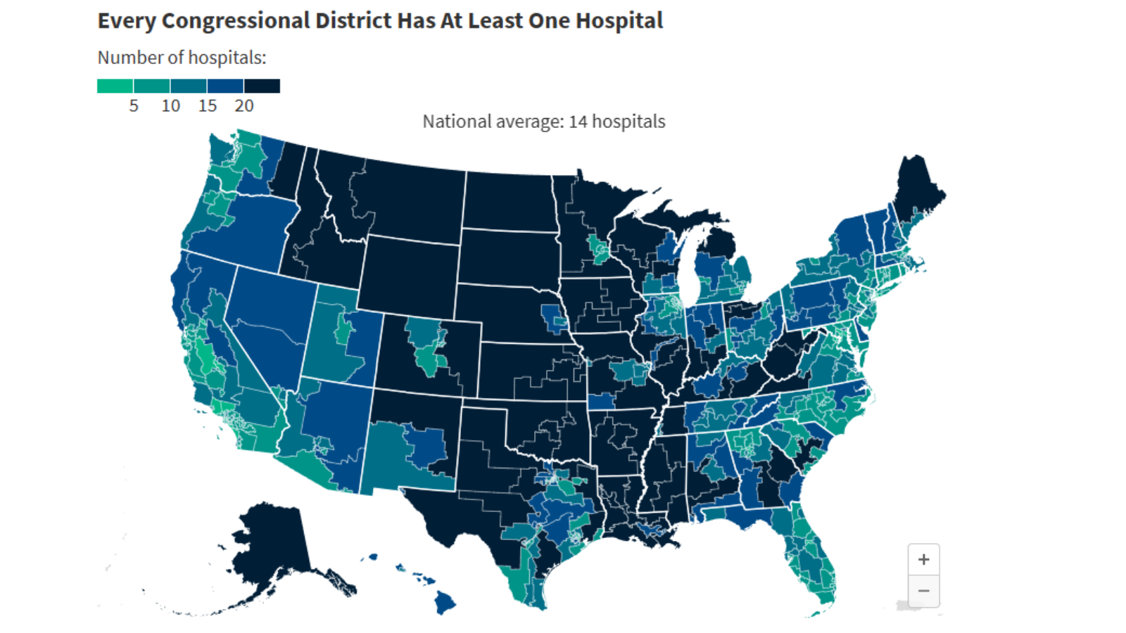 Mapping Hospitals By Congressional District | KFF